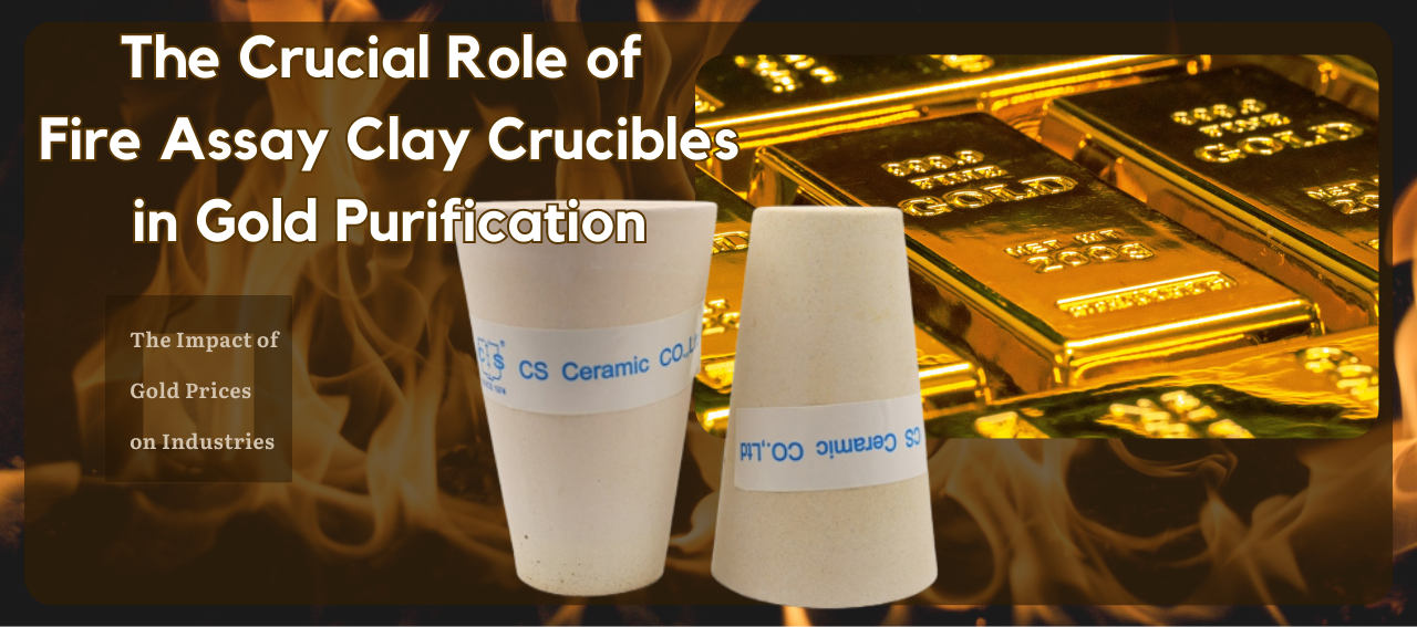 The Role Of Fire Assay Clay Crucibles In Gold Purification-csceramic.com